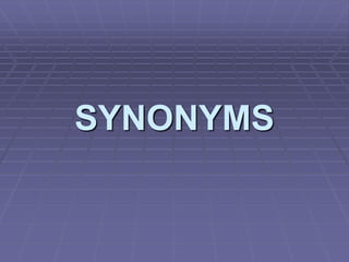 SYNONYMS.ppt