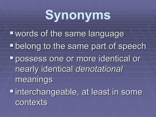 SYNONYMS.ppt