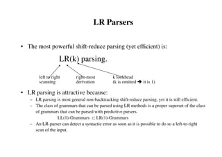 Lecture11 syntax analysis_7 | PDF | Programming Languages | Computing