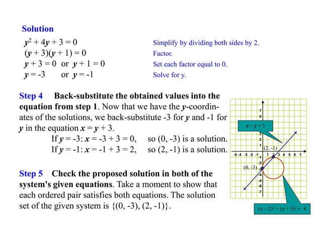 Lecture 11 systems of nonlinear equations | PPTX | Physics | Science