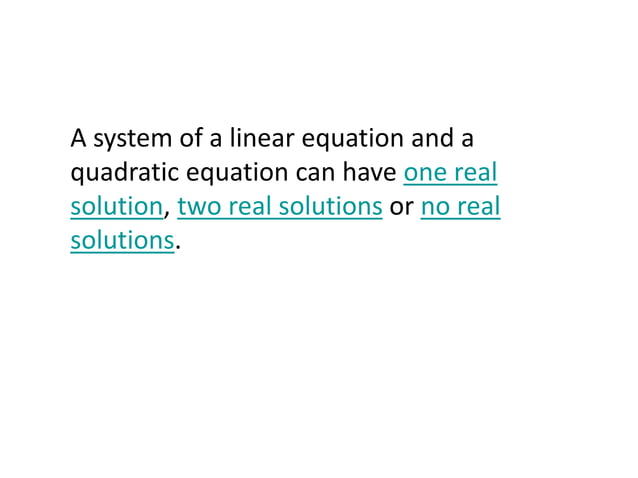Lecture 11 systems of nonlinear equations | PPTX | Physics | Science