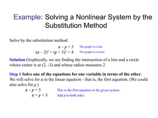 Lecture 11 systems of nonlinear equations | PPTX