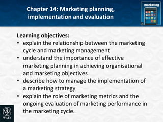 The marketing plan | PPT