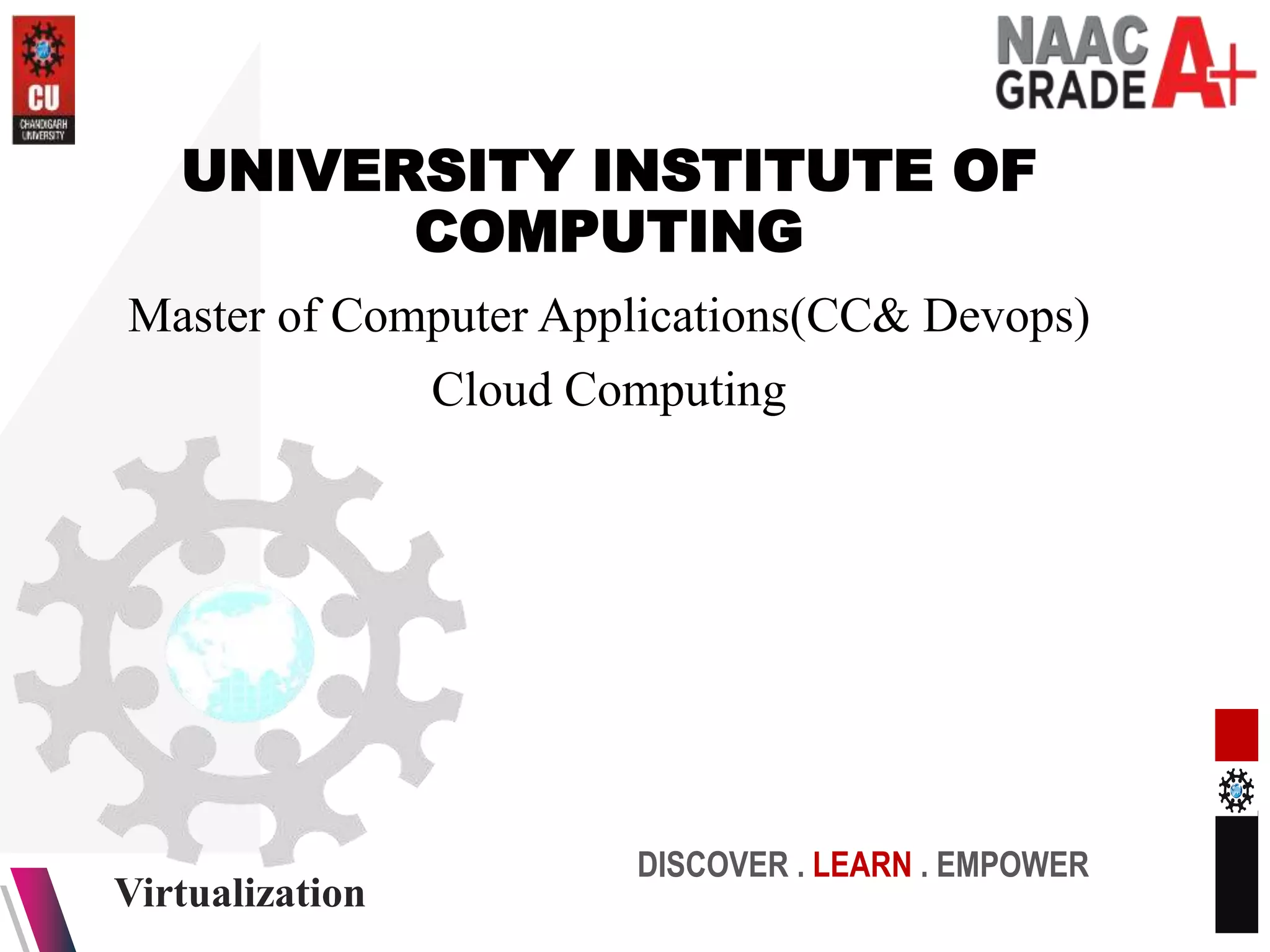 Lecture 11 (Virtualization and Load Balancer).pptx | Cloud Computing | Internet