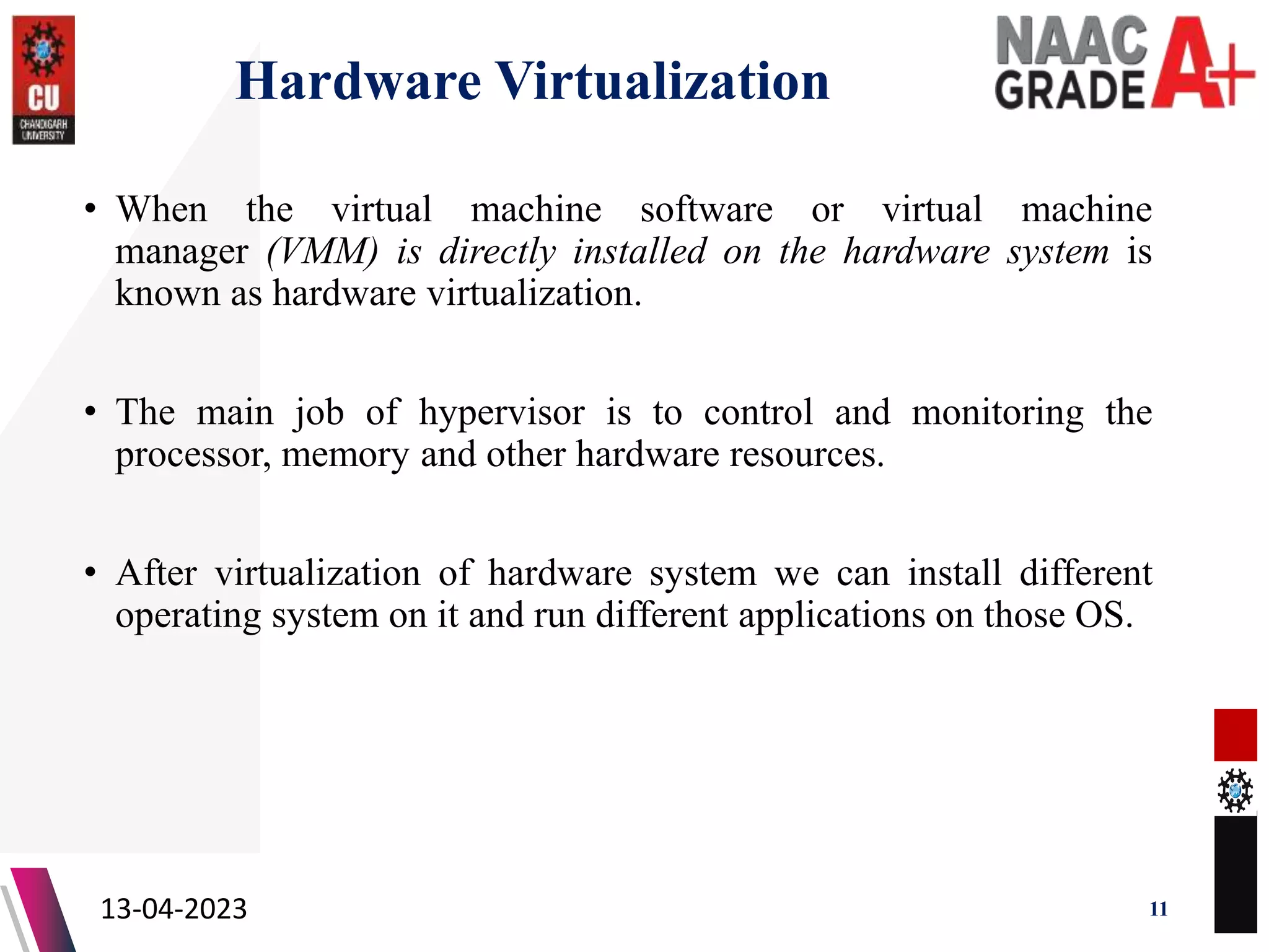 Lecture 11 Virtualization And Load Balancerpptx Cloud Computing Internet