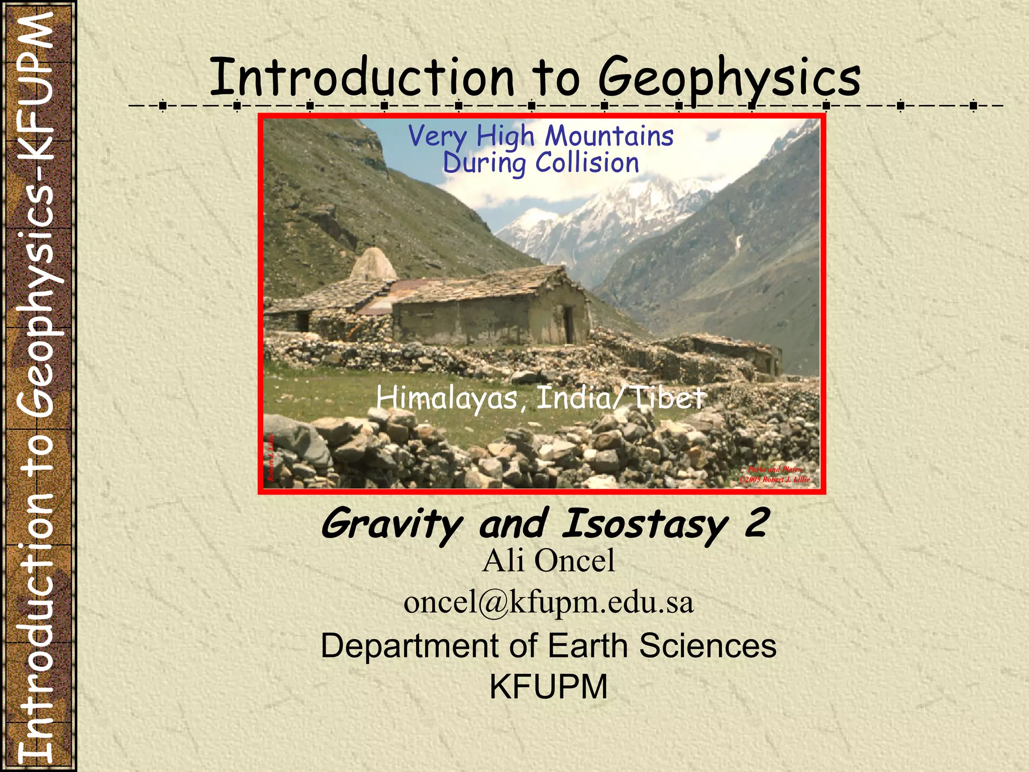 ÖNCEL AKADEMİ: INTRODUCTION TO GEOPHYSICS | PPT