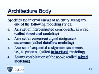 VHDL - Enumerated Types (Part 3) | PPT