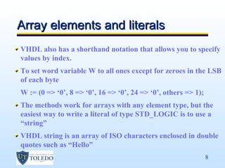 VHDL - Enumerated Types (Part 3) | PPT