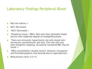 sideroblastic anemia | PPTX