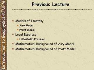 ÖNCEL AKADEMİ: INTRODUCTION TO GEOPHYSICS | PPT