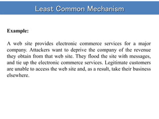 Security Principles and Protection Mechanism | PPT