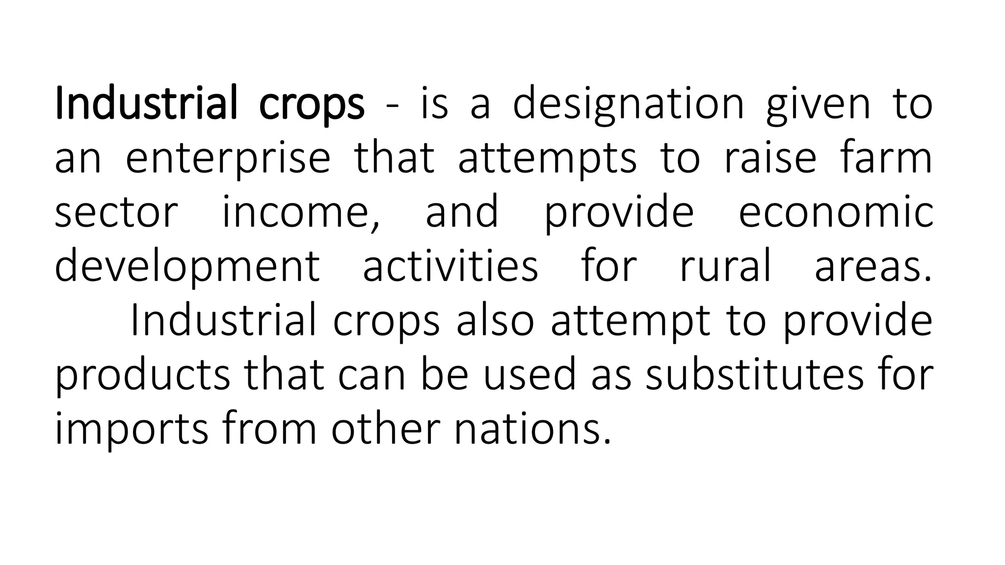 industrial crop.pptx