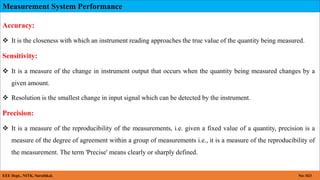 Electrical measuring instruments introduction | PDF
