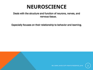 Neurological basis of behavior: Introduction | PPT