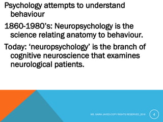 Neurological basis of behavior: Introduction | PPT