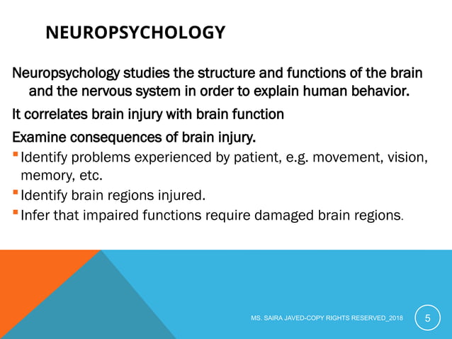 Neurological basis of behavior: Introduction | PPT