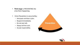 crisis intervention and its types and how we can give interventions | PPTX