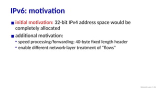 Comprehensive Overview of Network Layer Data Plane and IP Addressing in ...