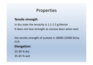 Acetate rayon | PDF