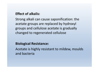 Acetate Fiber Structure