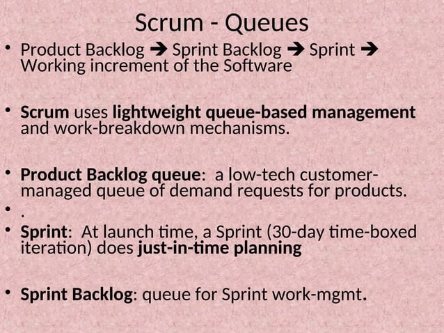 Lecture 12 - Agile Processes-Scrum 2024.ppt | Computing | Technology & Computing