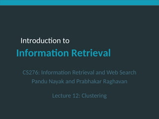 lecture12-partition clustering algorithm | PPT
