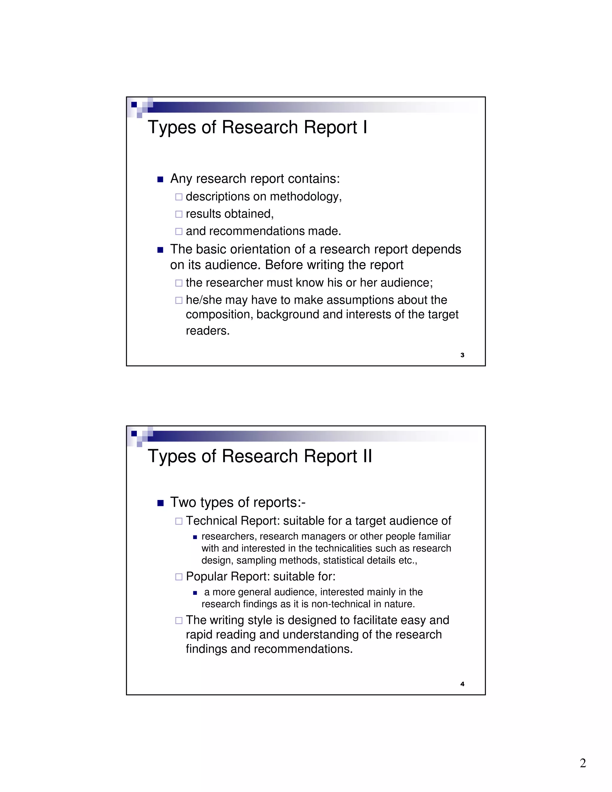 Lecture12 (cs212)(research report-preparingyour presentation) | PDF