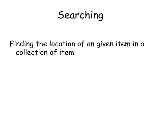 Lecture 12 data structures and algorithms | PPT