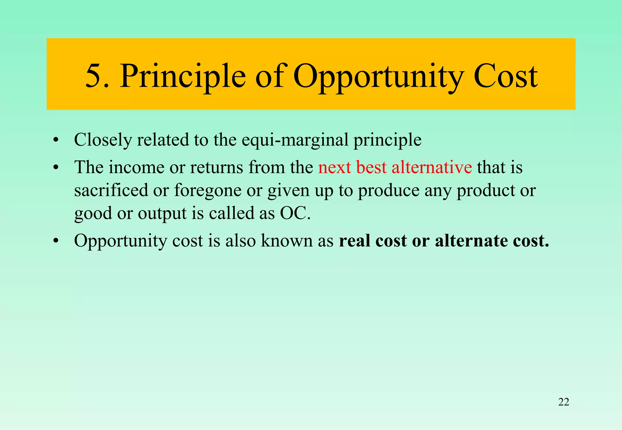 Lecture 12 economic principles applicable to farm management | PPT