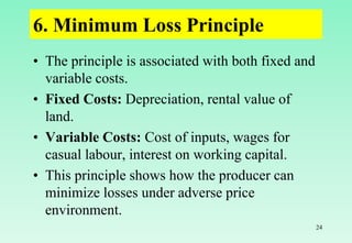 Lecture 12 economic principles applicable to farm management | PPT