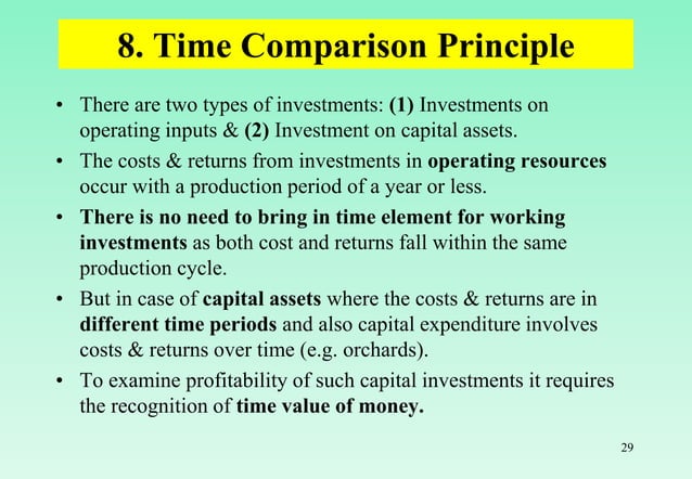 Lecture 12 economic principles applicable to farm management | PPT ...