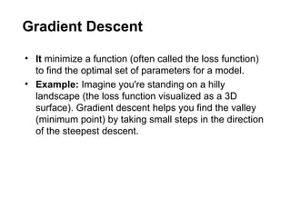 lecture 12 - Gradient descent, energy surfaces and BMs.ppt