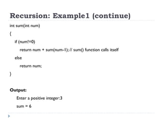 Lecture 12 - Recursion | PPT