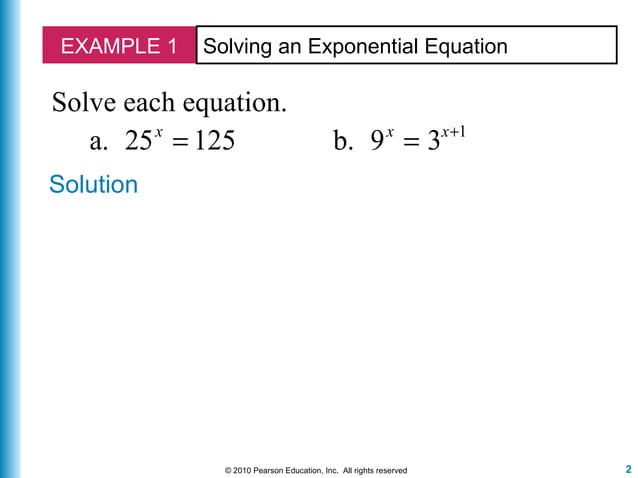 Lecture 12 Sections 45 Logarithmic Equations Ppt Physics Science