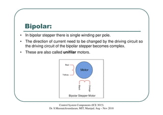 Lecture 12 stepper motors - types and working | PDF