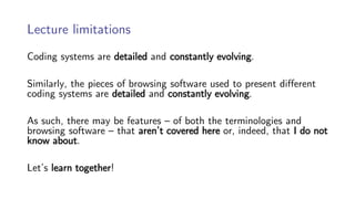 Principles of Health Informatics: Terminologies and classification systems | PDF