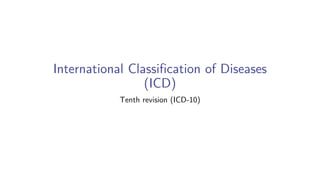 Principles of Health Informatics: Terminologies and classification ...