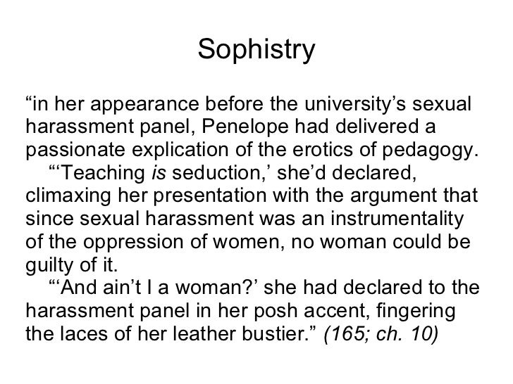 Lecture 12 - Theory and Sophistry