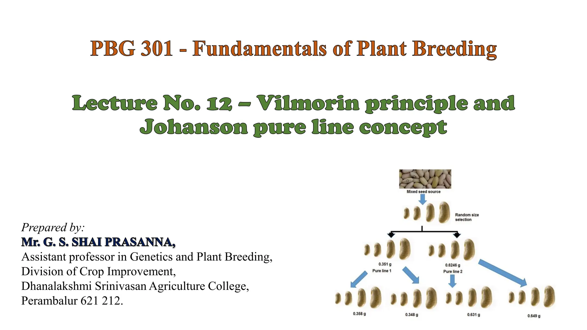 Lecture 12 - Vilmorin concept and Purline concept.pdf