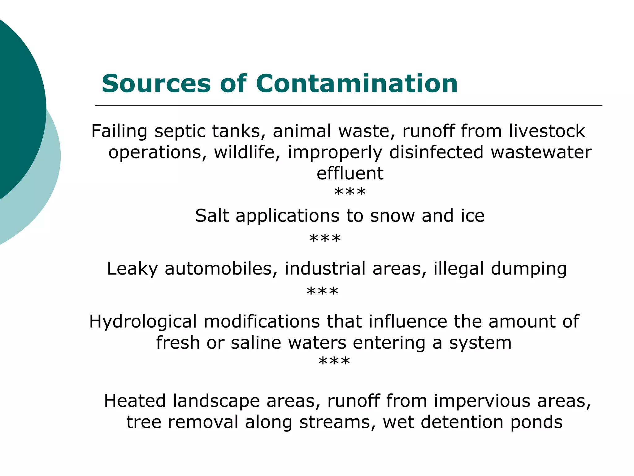 Lecture 12. water quality | PDF