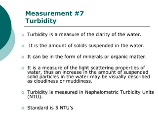 Lecture 12. water quality | PDF