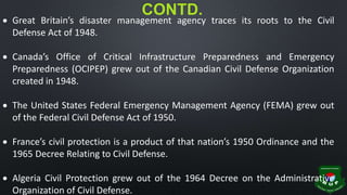 Historical context of disaster management | PPTX