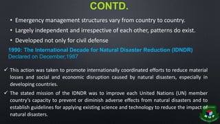 Historical context of disaster management | PPTX