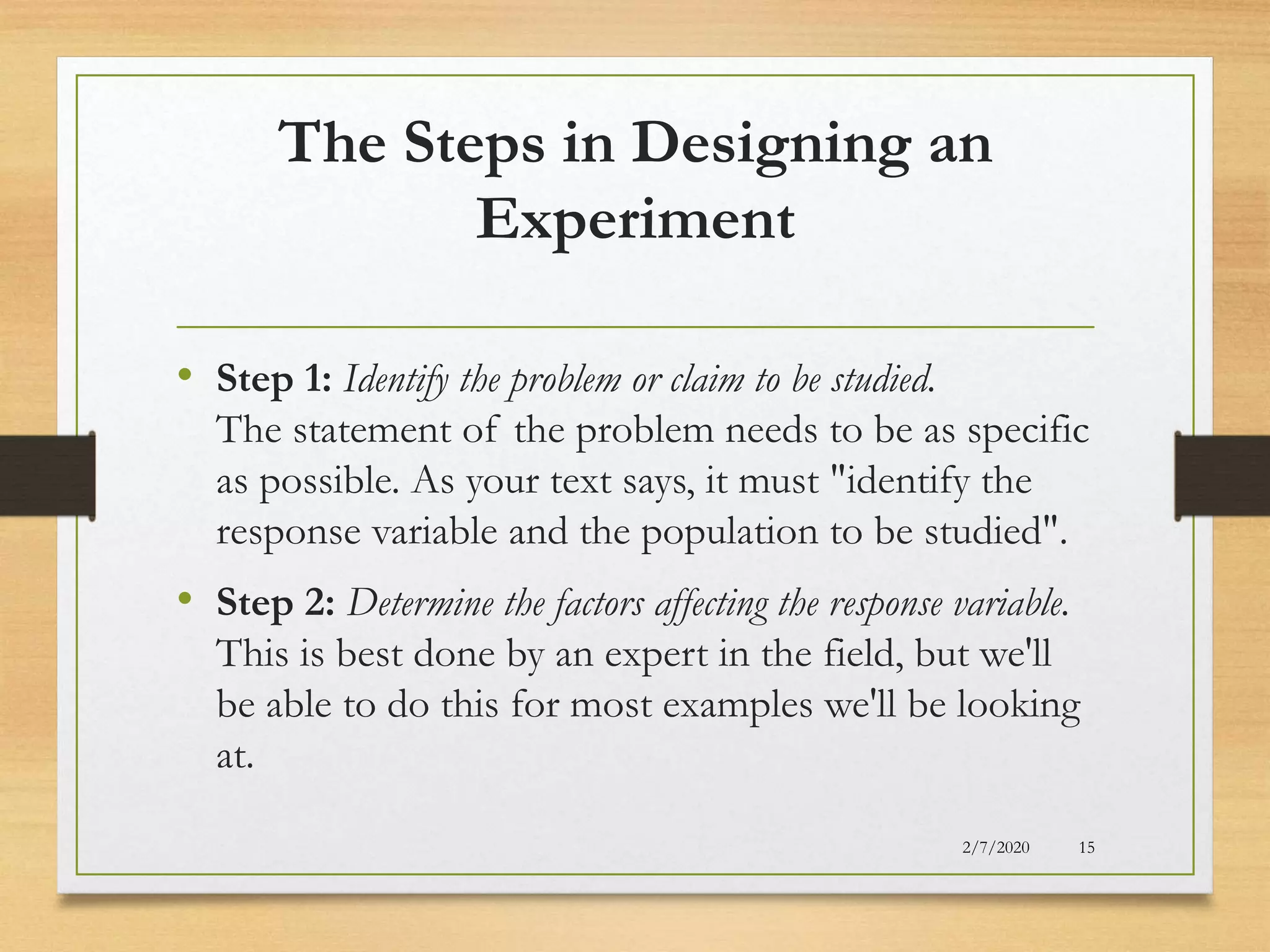 Design of Experiments | PPTX