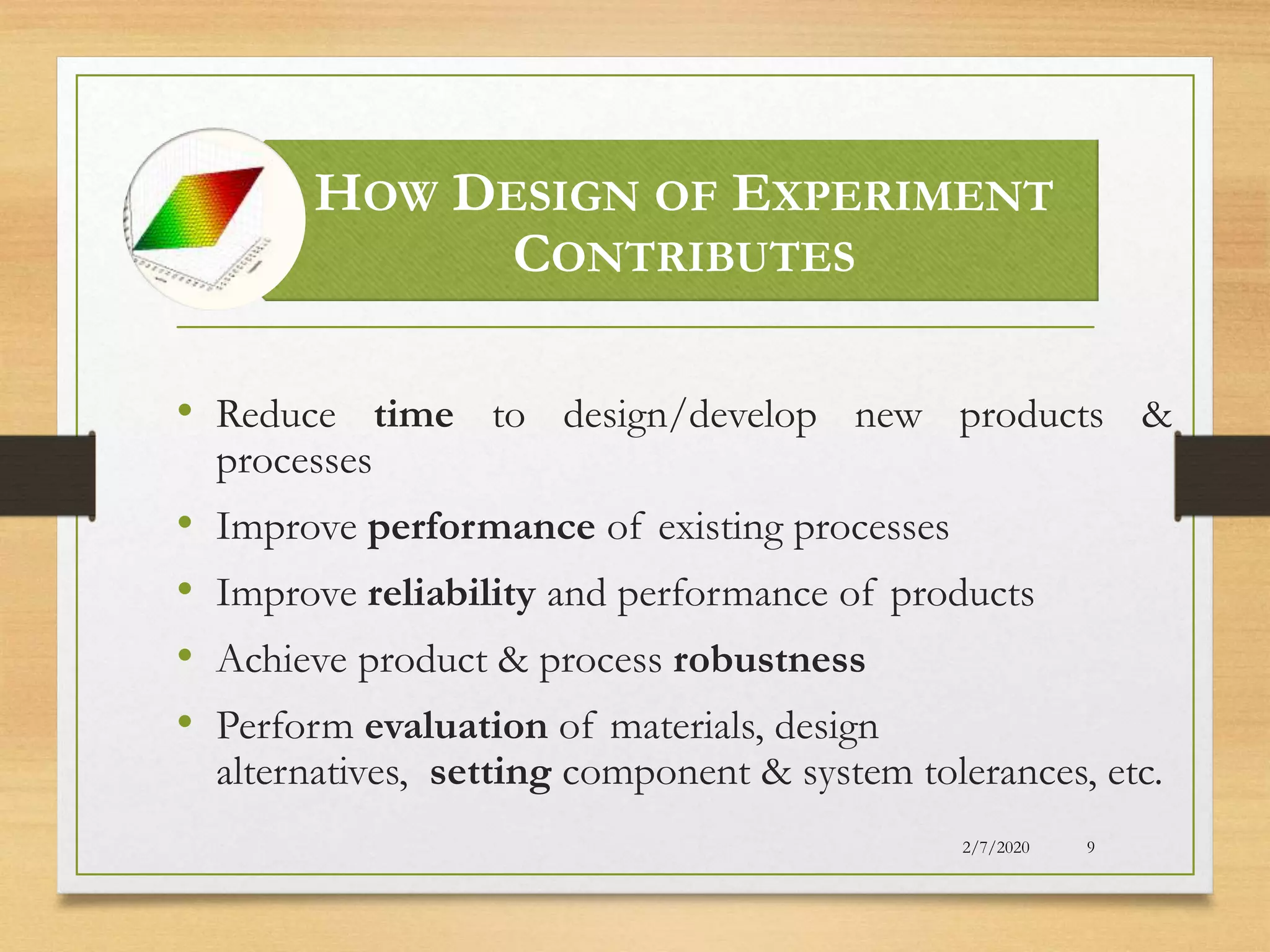 Design of Experiments | PPTX