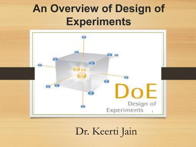 Design of Experiments | PPTX