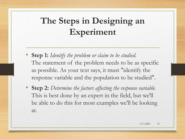 Design of Experiments | PPTX