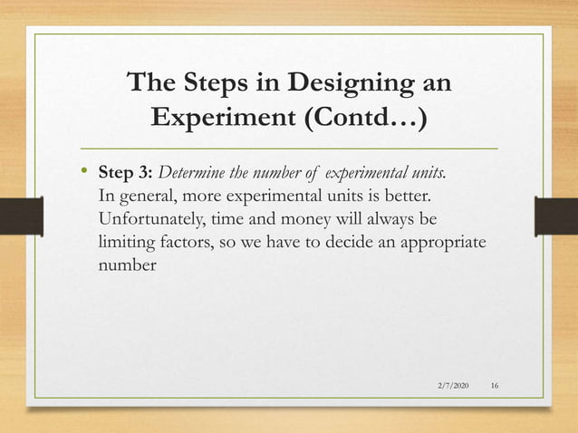 Design of Experiments | PPTX