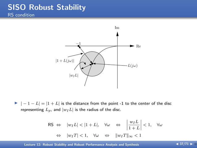 Robust Stability and Robust Performance Analysis and Synthesis | PPT