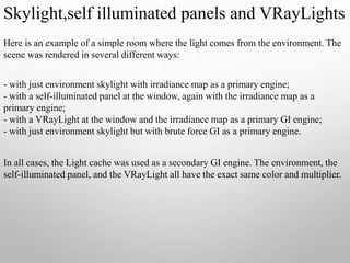 Lecture Vray Rendering | PPT